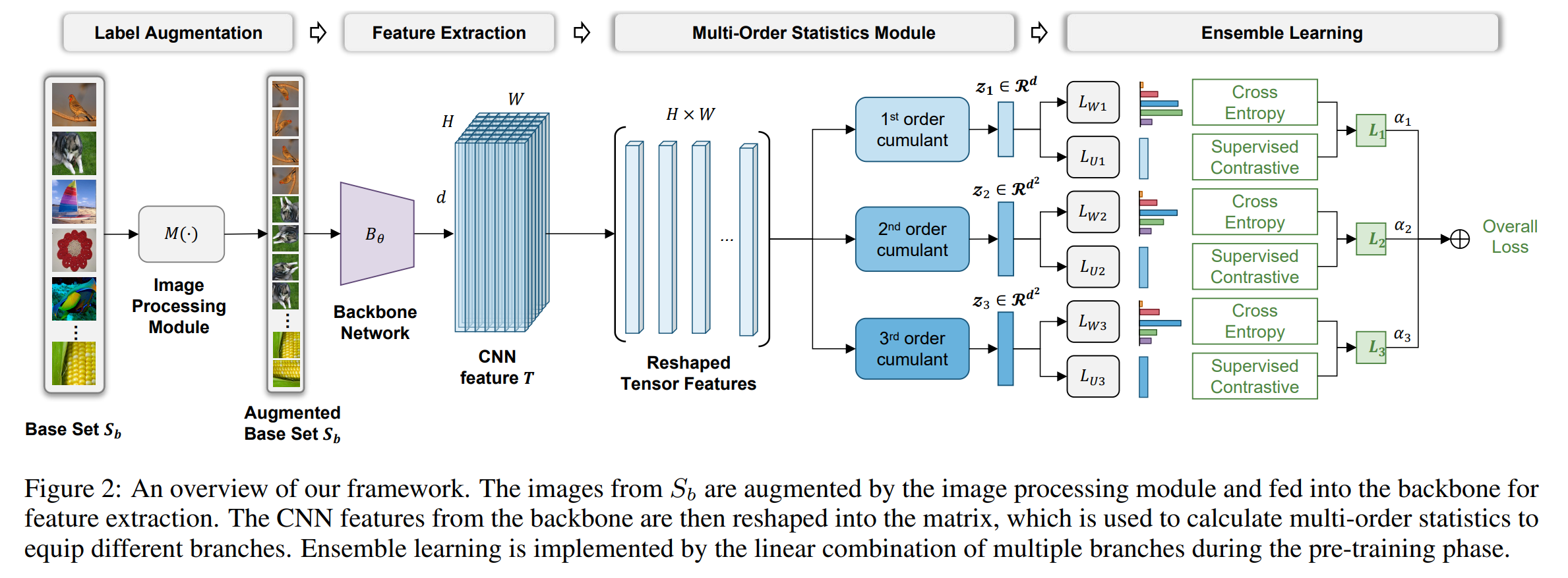 Few-shot Classification via Ensemble Learning with Multi-Order Statistics | Delong Chen